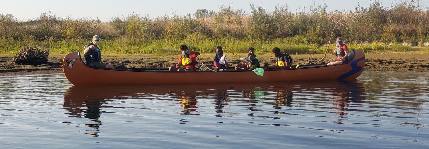 Big Canoes Paddle Again with Blueprint | Estuary Partnership